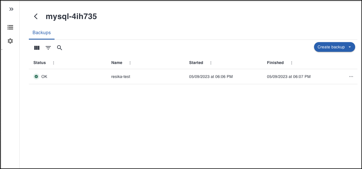 Manage Clusters Percona Everest